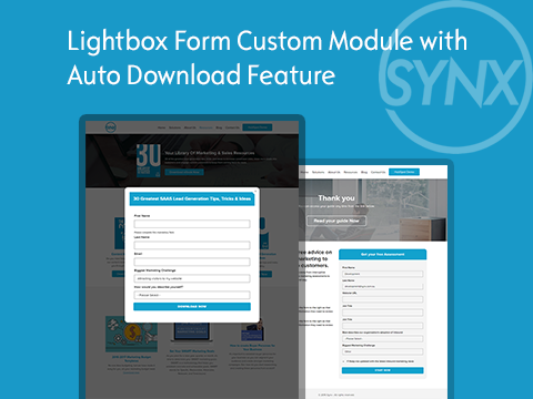 HubSpot lightbox form - has arrived